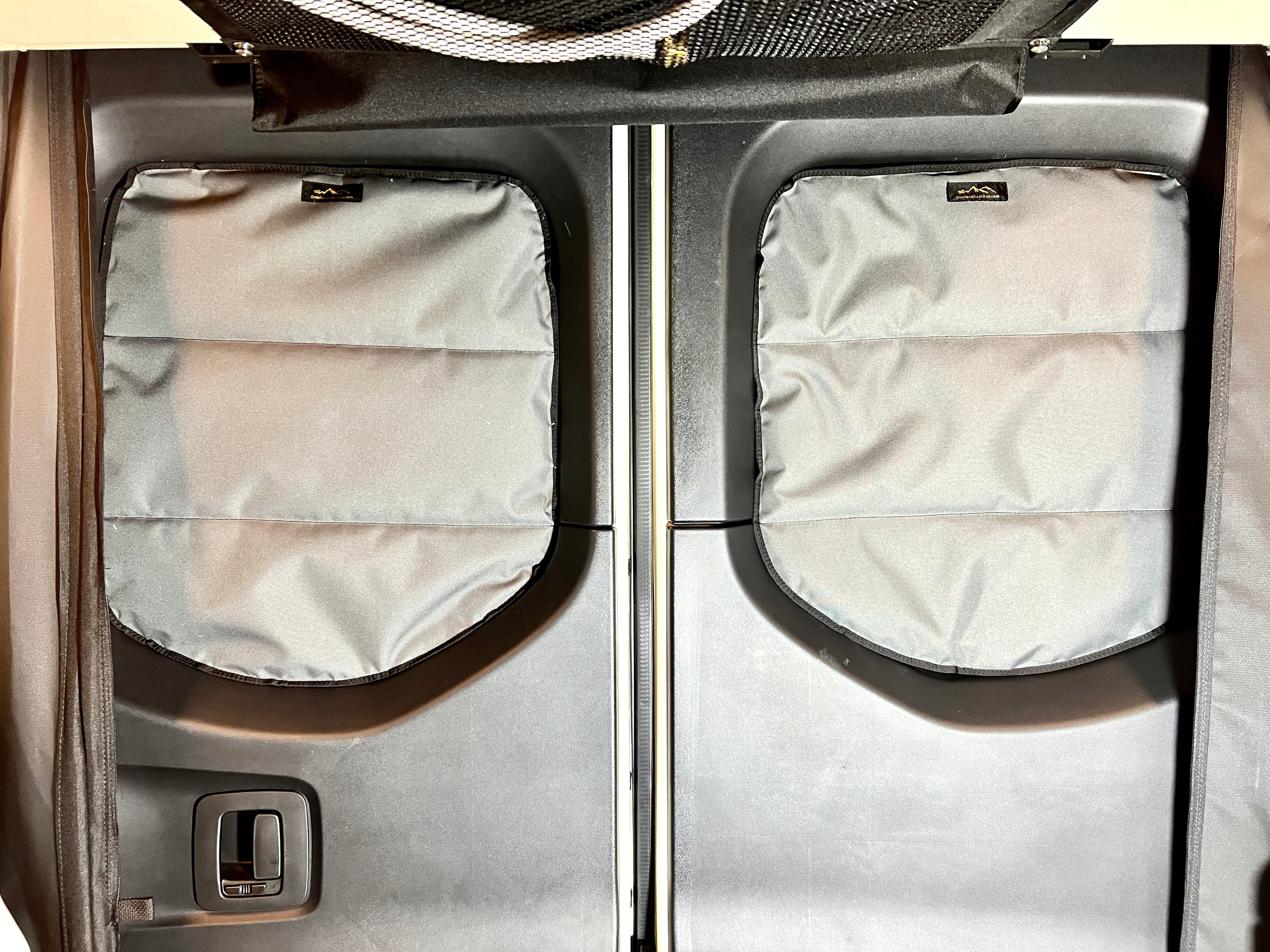 Rear Window Insulated Covers for Revel Winnebago Van - Overland Gear Guy