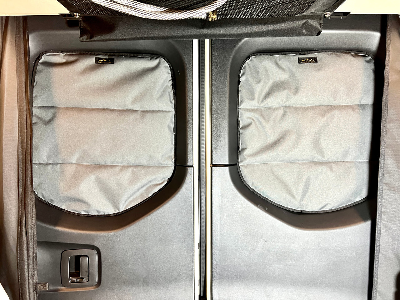 Rear Window Insulated Covers for Revel Winnebago Van - Overland Gear Guy