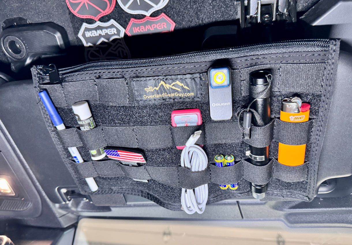 MOLLE Visor Organizer by Overland Gear Guy - Ford Bronco - Overland ...
