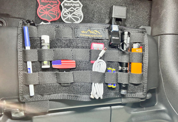 MOLLE Visor Organizer by Overland Gear Guy - Ford Bronco - Overland ...