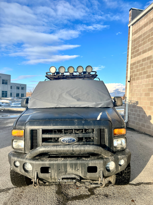 Van Outer Windshield Cover - Campervan Windshield Cover - Van ...