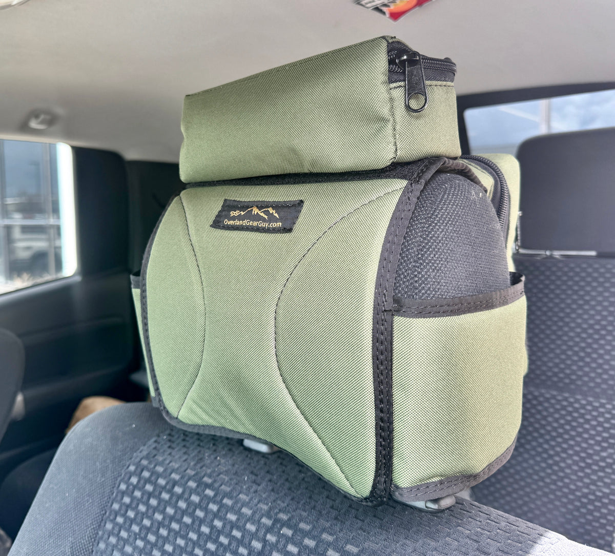 Headrest Storage Boss – Overland Gear Guy