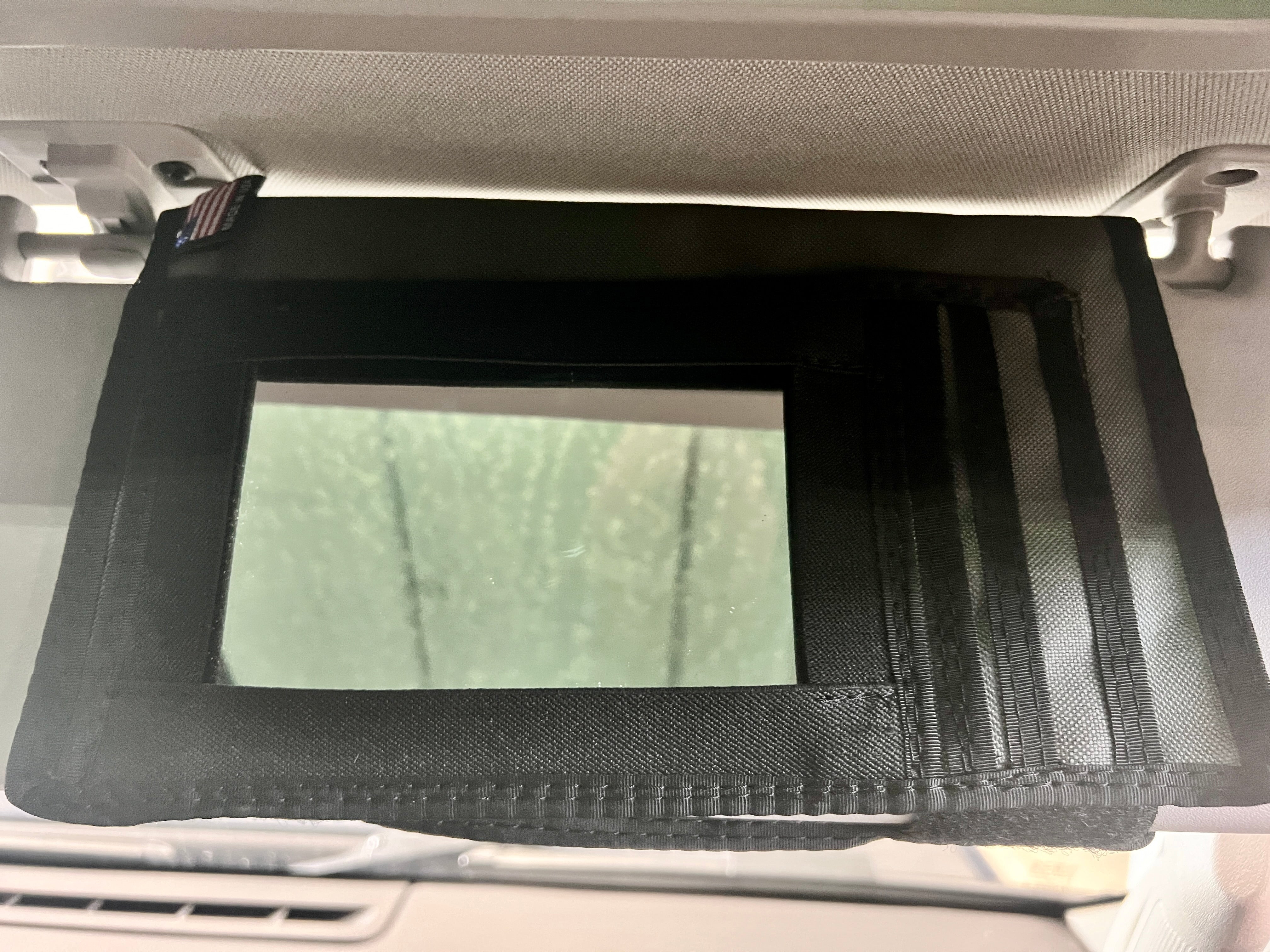 INEOS Grenadier MOLLE Visor Organizer With MIRROR – Overland Gear Guy