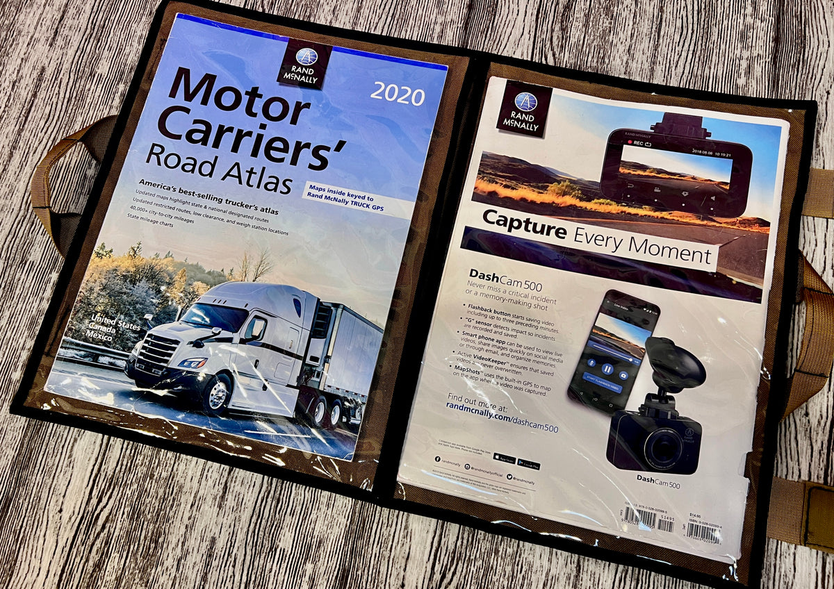 Road Atlas Pouch by Overland Gear Guy - Custom Overland Gear