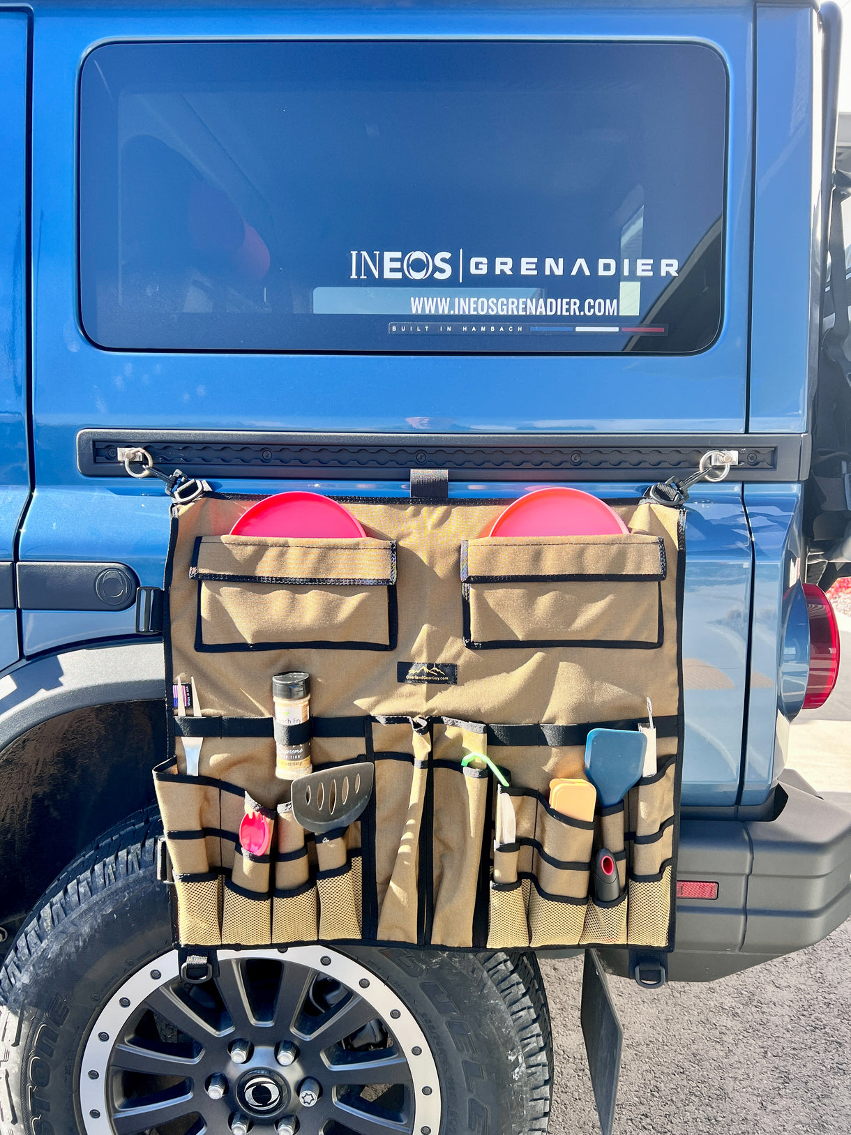 INEOS Grenadier Overlander Utensil Organizer - Utensil Pouch by ...