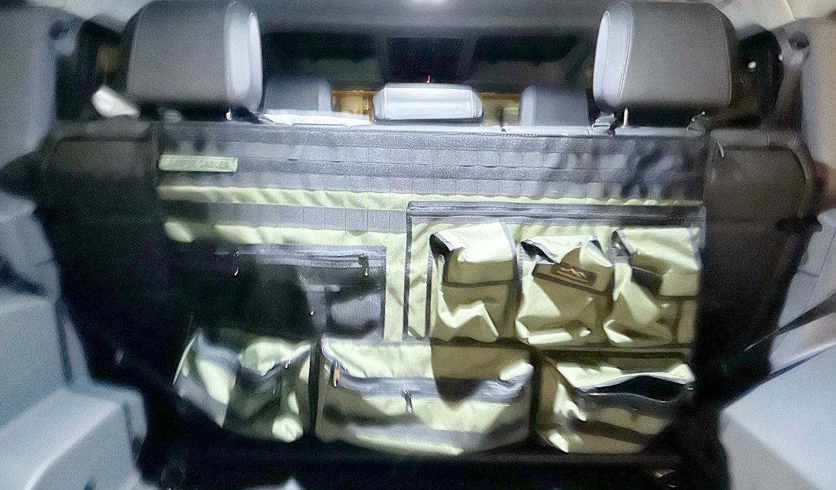 Rear Bench Seat Organizer - Overland Gear Guy
