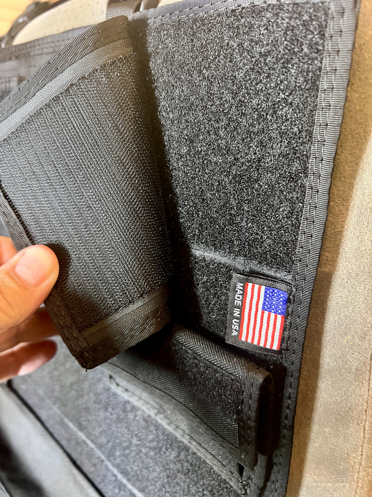 Modular Velcro - Small Mesh Pocket - Overland Gear Guy