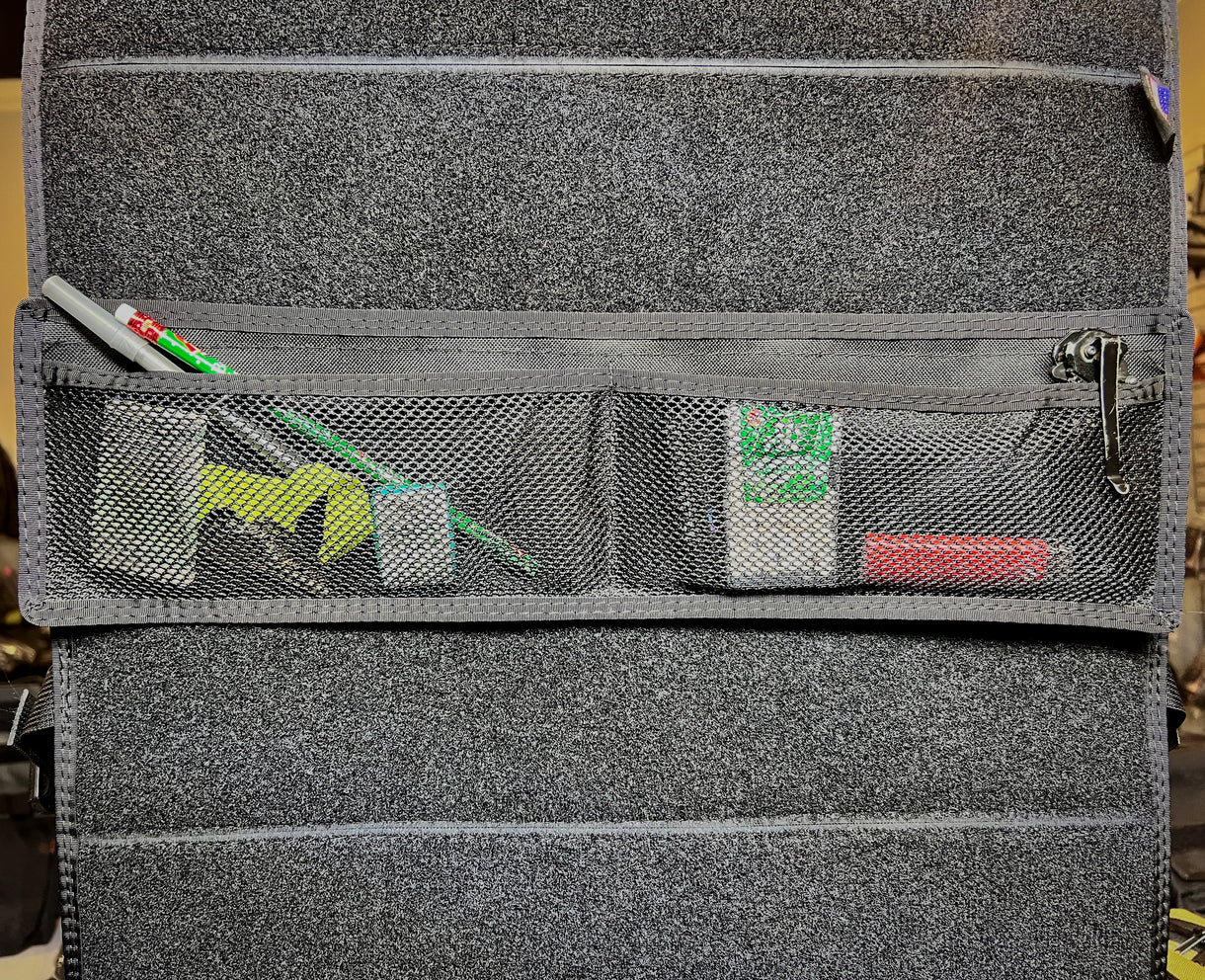 Modular Velcro - Small Mesh Pocket - Overland Gear Guy