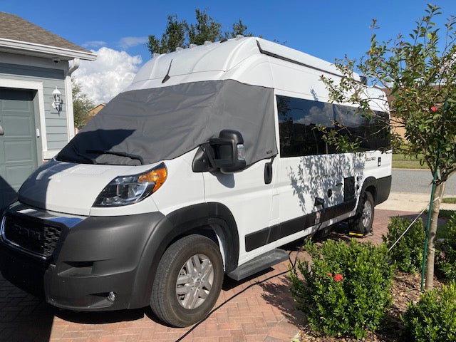 Van Outer Windshield Cover - Campervan Windshield Cover - Van ...