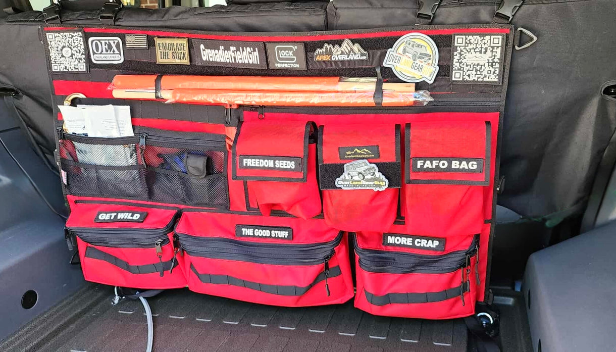Rear Bench Seat Organizer - Overland Gear Guy