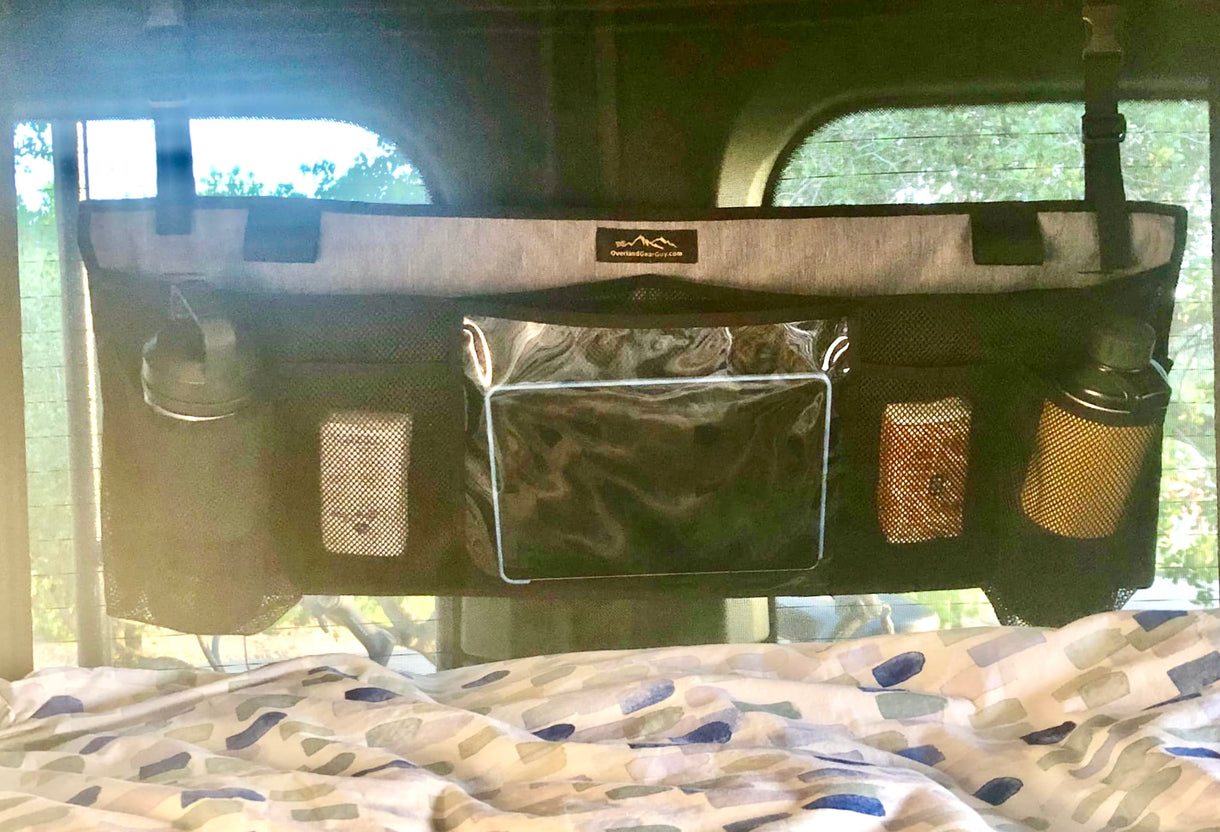 Revel Van Rear Storage Organizer with IPad pouch - Overland Gear Guy