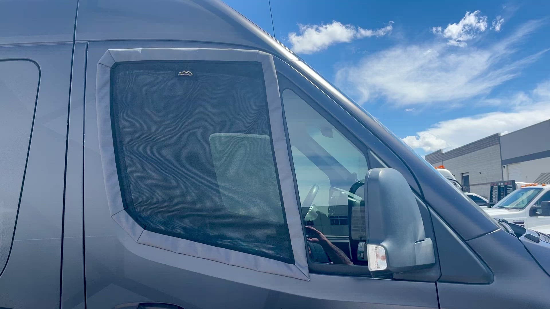 Campervan Front Driver / Passenger Bug Screen, Van Window Bug Screen ...