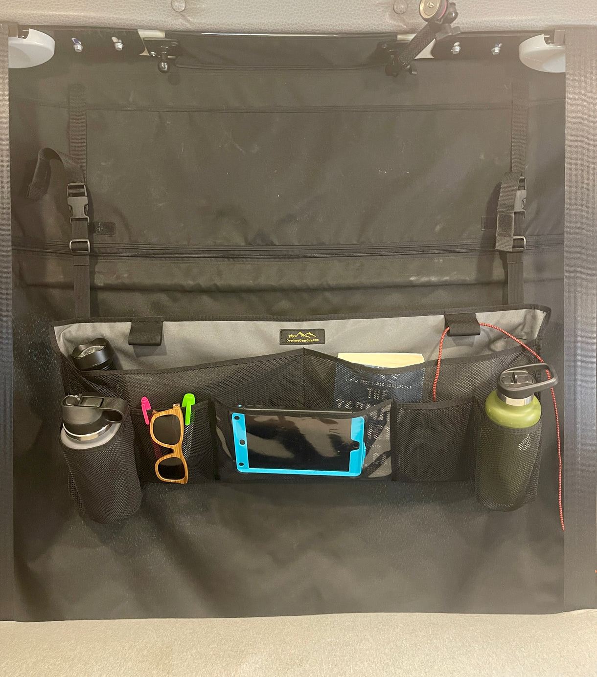 Revel Van Rear Storage Organizer with IPad pouch - Overland Gear Guy