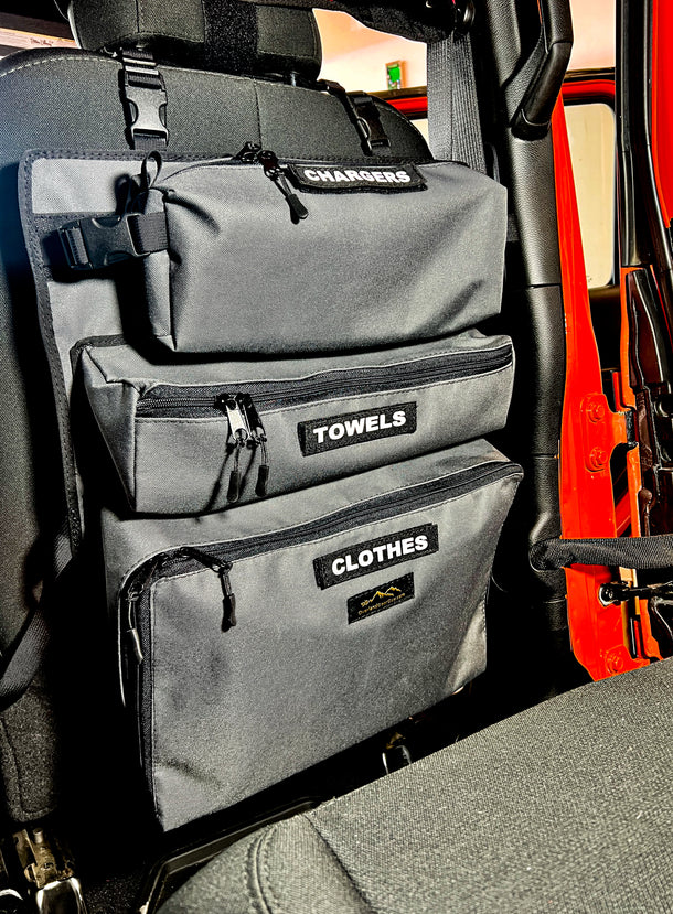 Arches Overlander 1 Seat Organizer - Overland Gear Guy