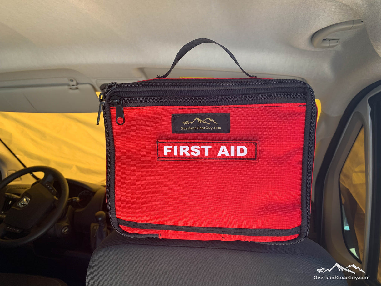 First Aid Kit Headrest Pouch - Vehicle First Aid Kit by Overland Gear ...