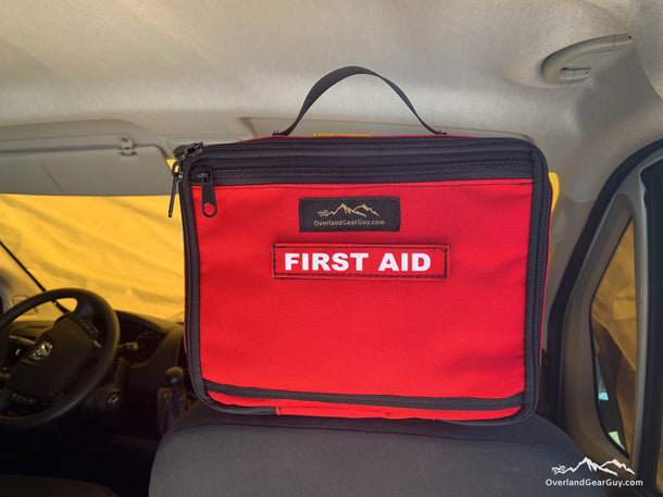 First Aid Kit Headrest Pouch - Vehicle First Aid Kit by Overland Gear ...
