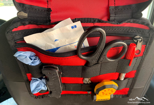First Aid Kit Headrest Pouch - Vehicle First Aid Kit by Overland Gear ...