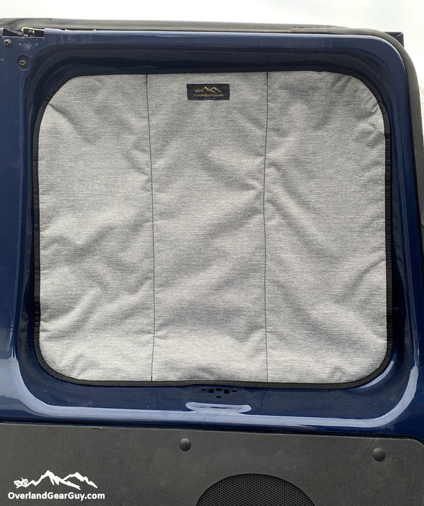 Ford Econoline Van Deluxe Insulated Magnetic Rear Door Window Covers ...