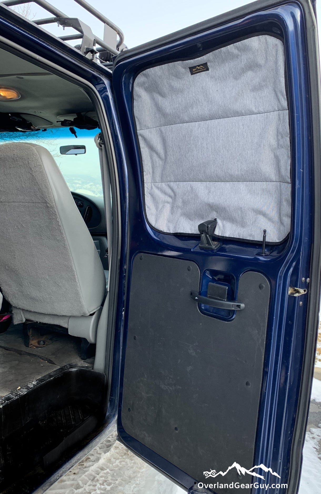 Ford Econoline Van Deluxe Insulated Magnetic Barn Door Window Covers ...