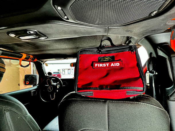 First Aid Kit Headrest Pouch - Vehicle First Aid Kit by Overland Gear ...