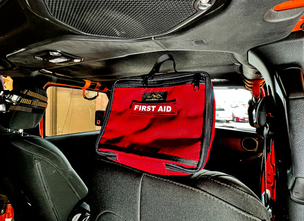 First Aid Kit Headrest Pouch - Vehicle First Aid Kit by Overland Gear ...