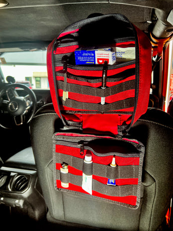 First Aid Kit Headrest Pouch - Vehicle First Aid Kit by Overland Gear ...