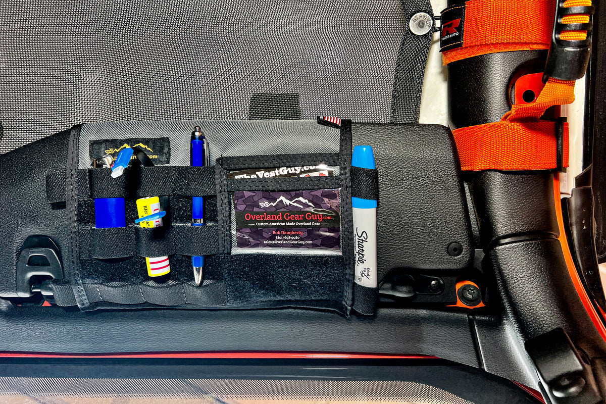 MOLLE Visor Organizer by Overland Gear Guy - Custom Vehicle Visor