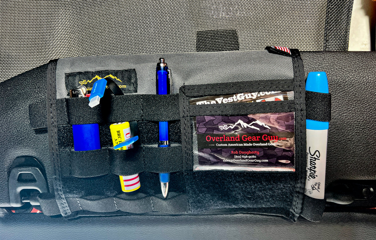 MOLLE Visor Organizer by Overland Gear Guy - Custom Vehicle Visor ...
