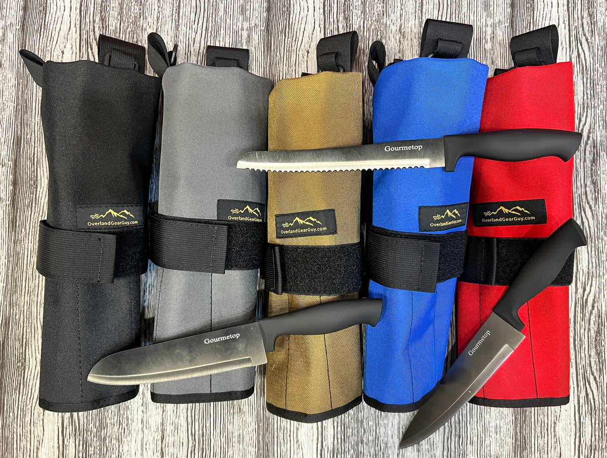 Knife Roll - Knife Wrap - Overland Gear Guy