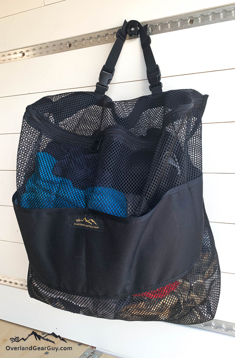 Mesh Overland Laundry Bag - Campervan Laundry Bag by Overland Gear Guy