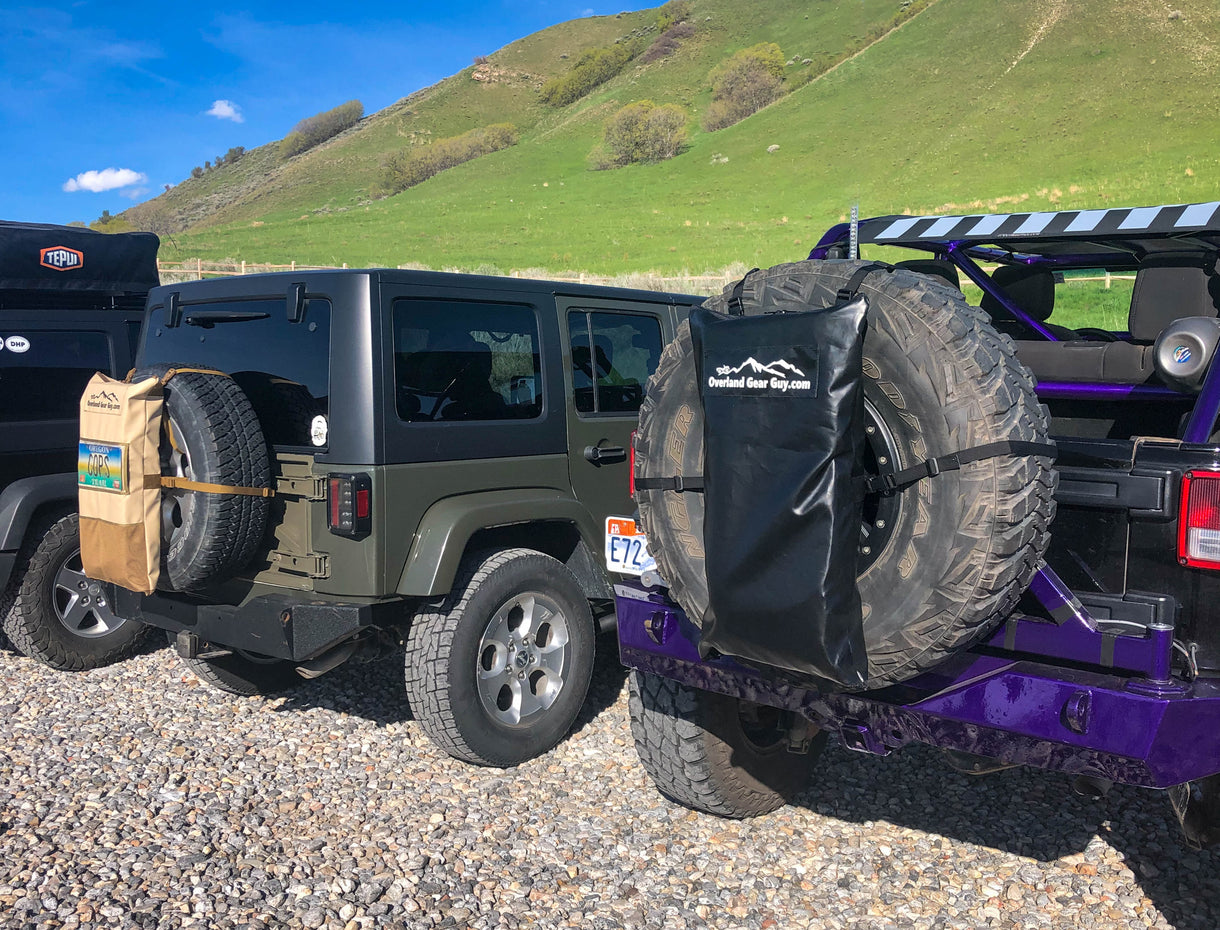 Pack It Out Bag - Spare Tire Trash Storage Bag - Overland Gear Guy