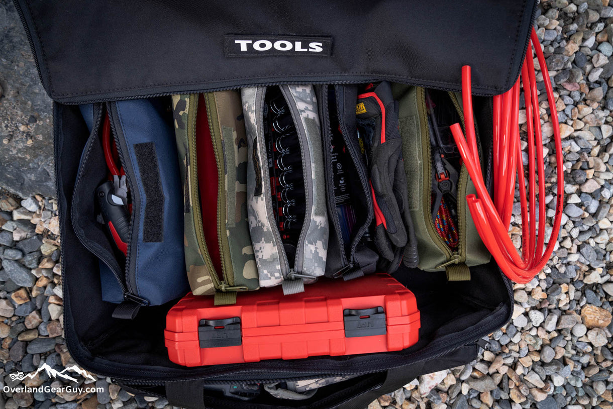 Overland Tool Bag Organizer - Vehicle Tool Bag Organizer by Overland ...