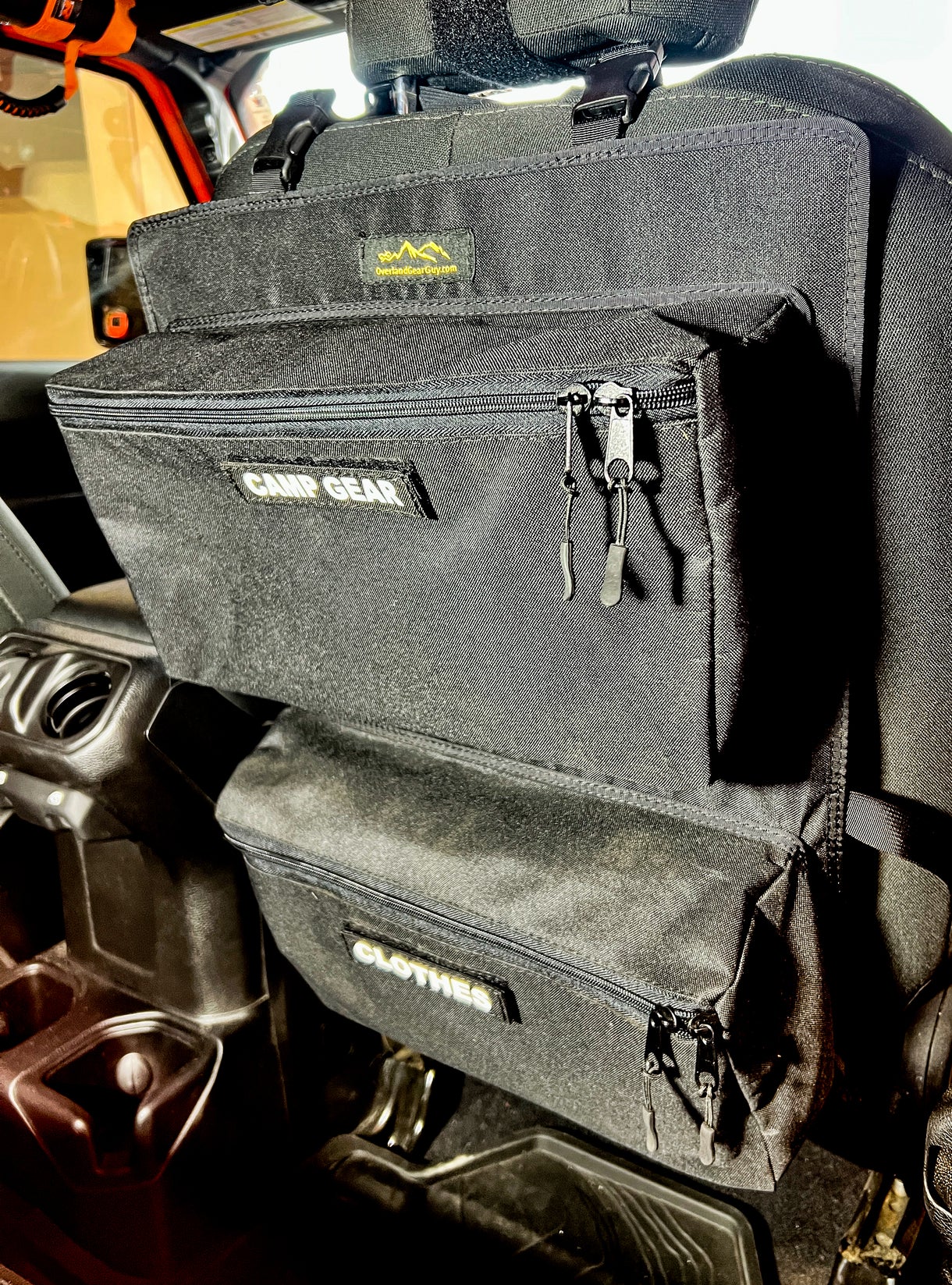 Overlander 2 Seat Organizer - Overland Gear Guy