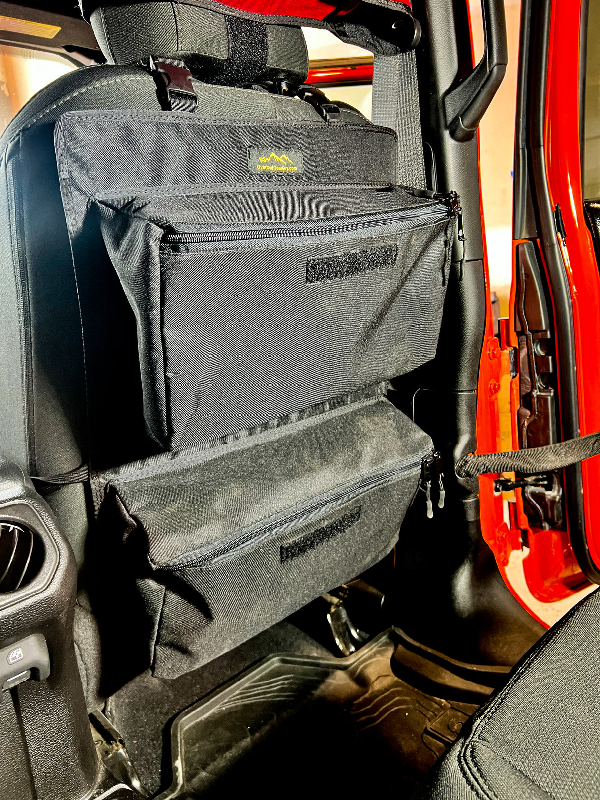 Overlander 2 Seat Organizer - Overland Gear Guy