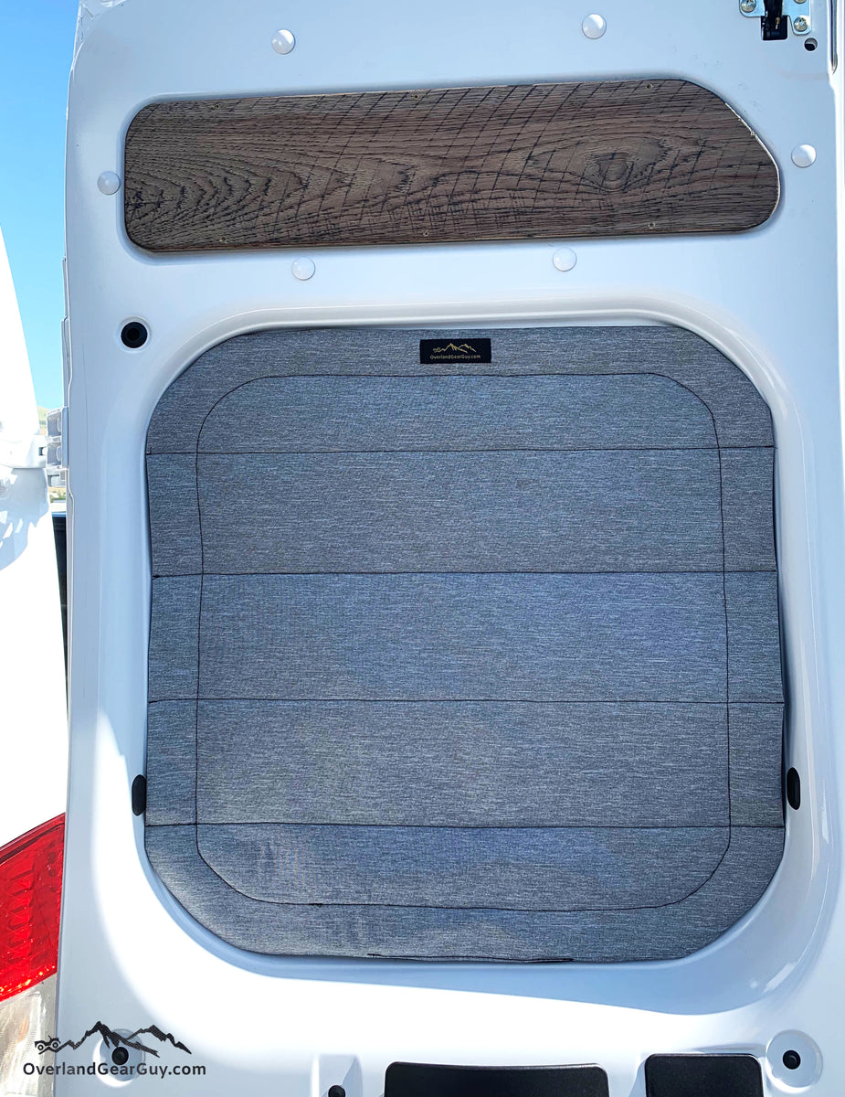 Deluxe Insulated Magnetic Rear Door Window Covers - Promaster ...