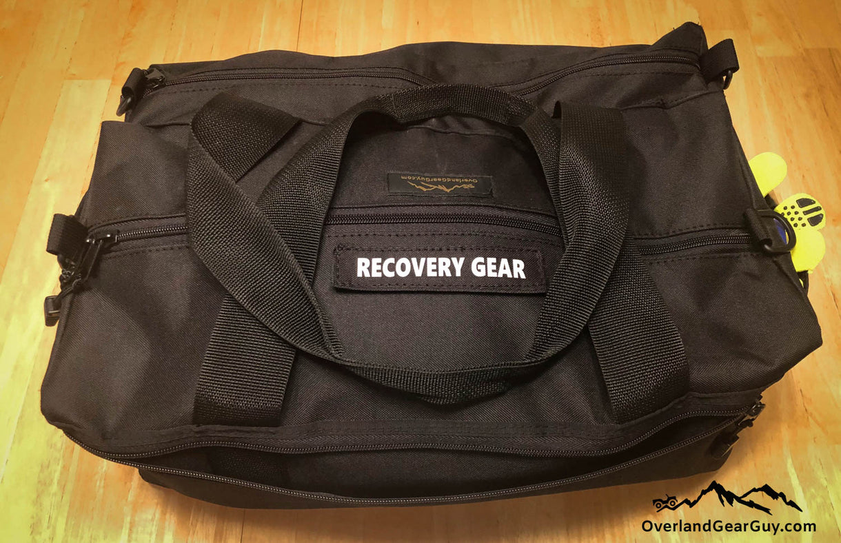 Overland Recovery Gear Bag - Off Road Recovery Gear Storage Bag ...