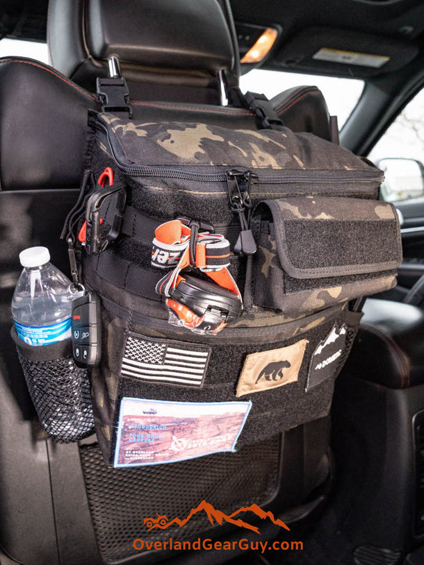 Sequoia MOLLE Headrest Storage Bag, Storage Pouch by Overland Gear Guy ...