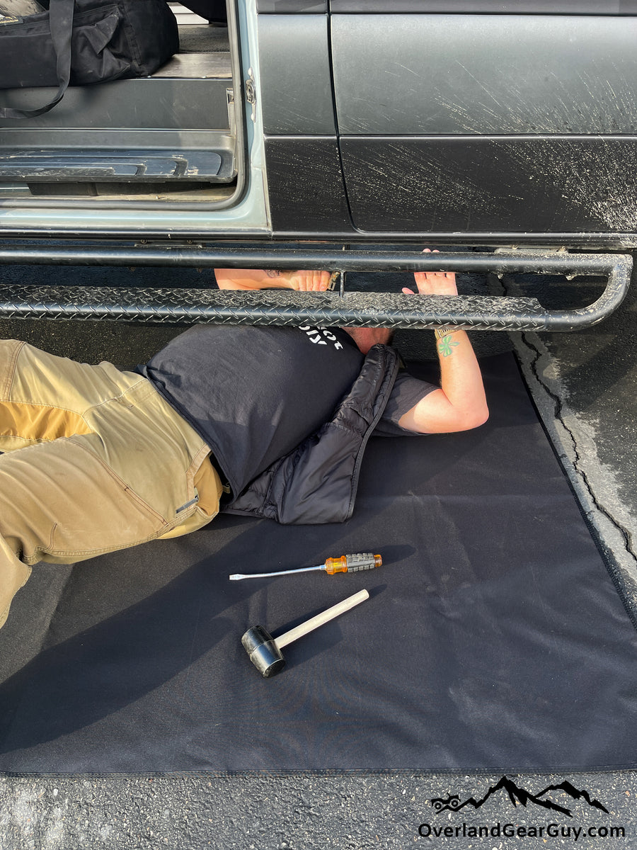 Tony Ground Mat - multipurpose utility mat by Overland Gear Guy