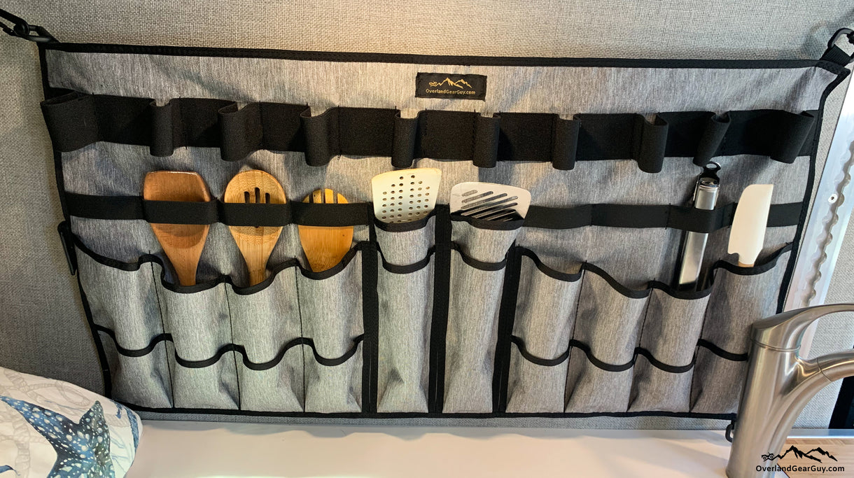 Top Chef Utensil Organizer, Van Life Utensil Organizer by Overland Gear ...