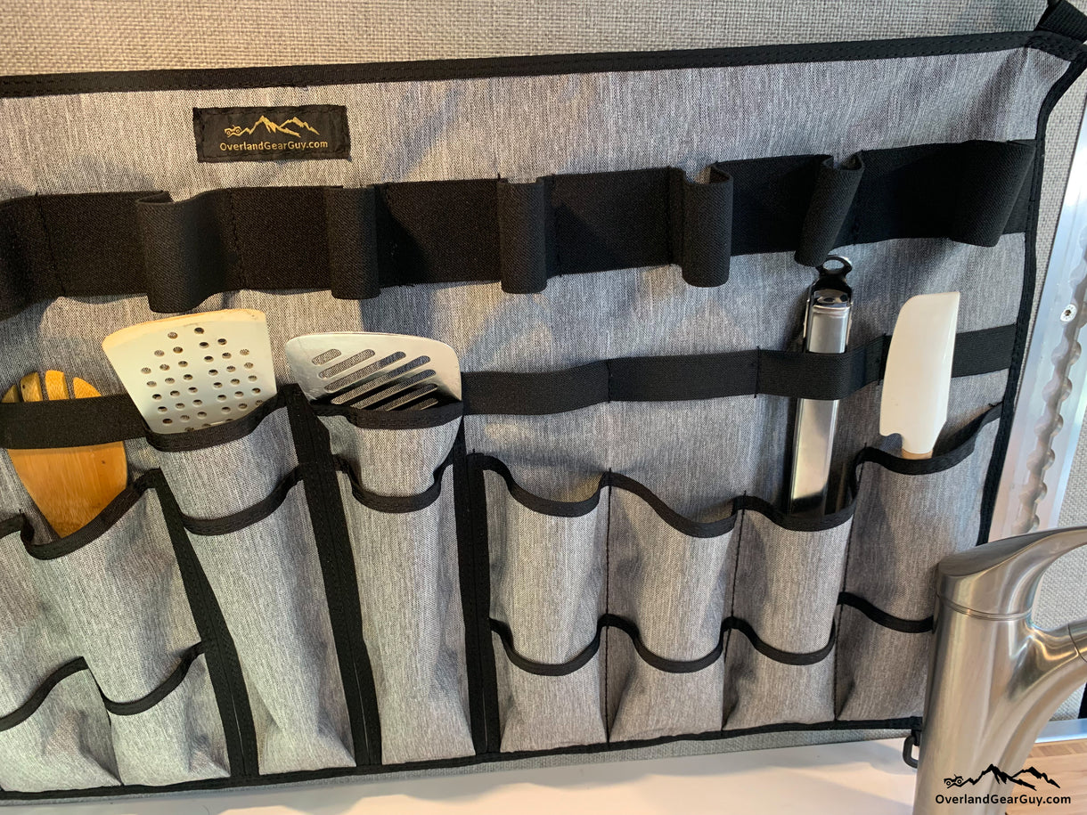 Top Chef Utensil Organizer, Van Life Utensil Organizer by Overland Gear ...